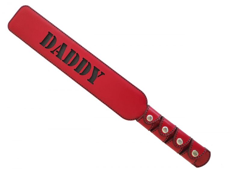 Leather Paddle Tawse ‘Daddy’ 47cm/18.5″ – Painful Touch